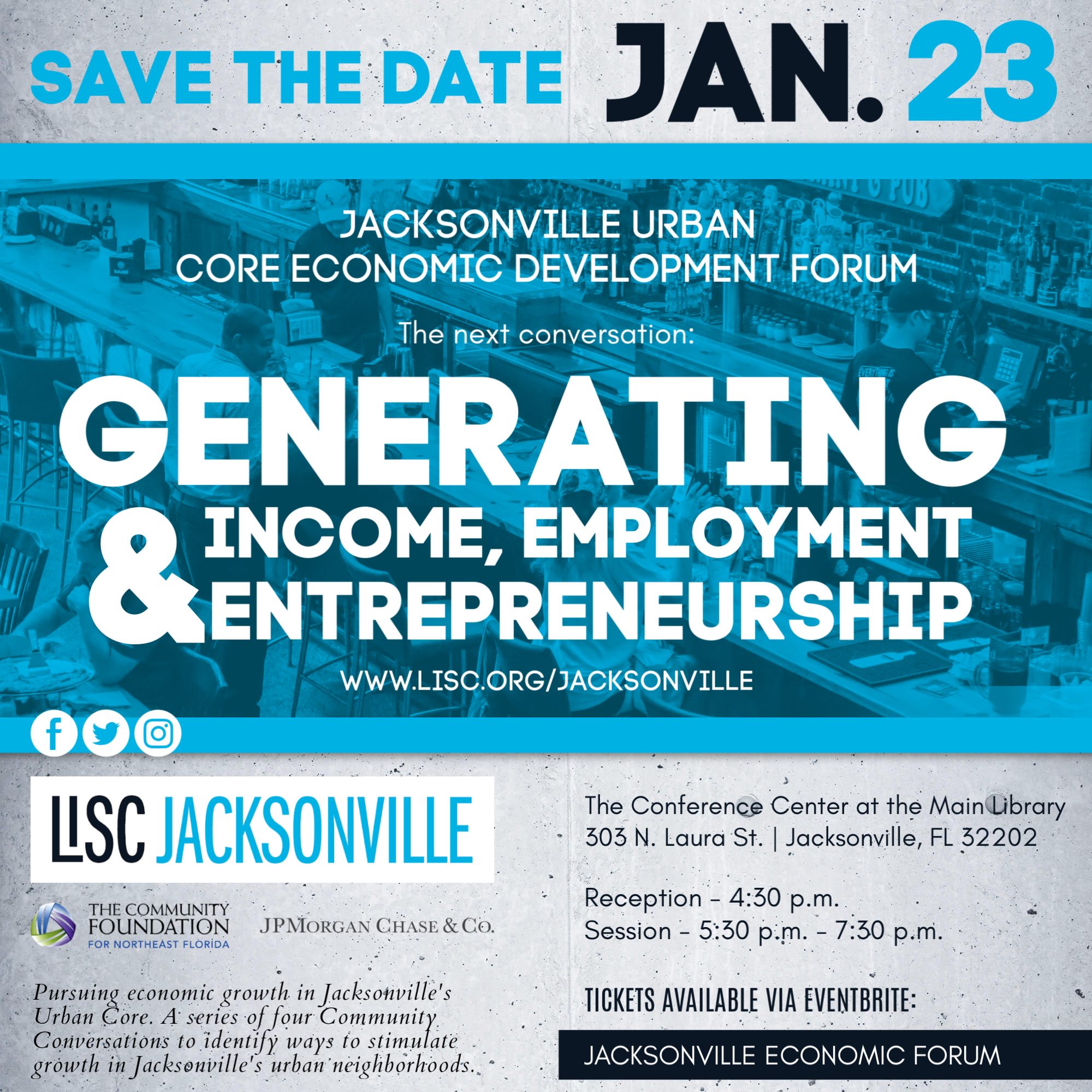 Jax Urban Core Economic Development Community Conversation - Groundwork ...