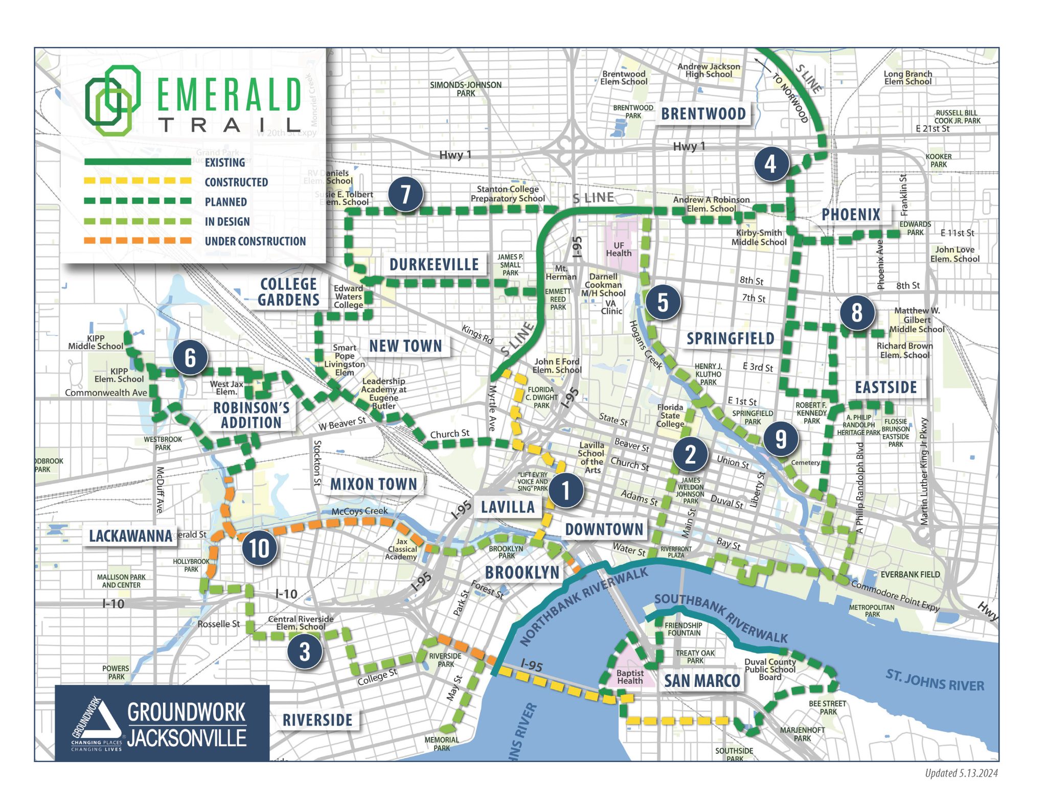Emerald Trail - Groundwork Jacksonville